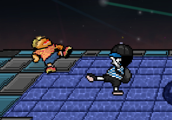 Sans inspired Ness Skin [0.9.3] Mod for Super Smash Bros. Crusade ...