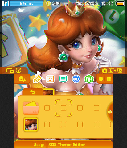 Princess Daisy Mod for Nintendo 3DS | 3DS Mods