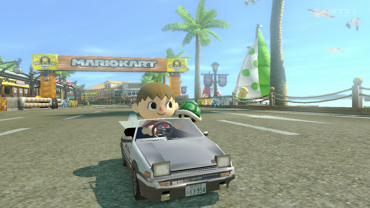 Toyota AE86 Trueno Mod for Mario Kart 8 | MK8 Mods