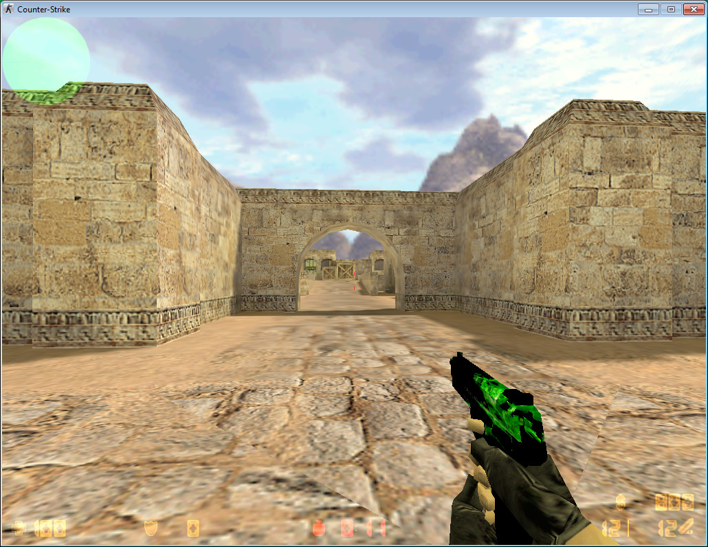 USP Of Green Fire Mod for Counter-Strike 1.6 | CS1.6 Mods