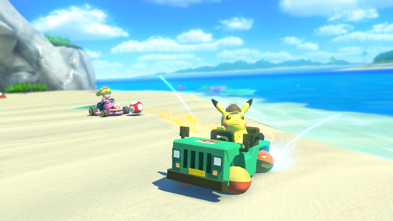 Detective Pikachu Investigates Mario Kart 8! Mod for Mario Kart 8 | MK8 ...