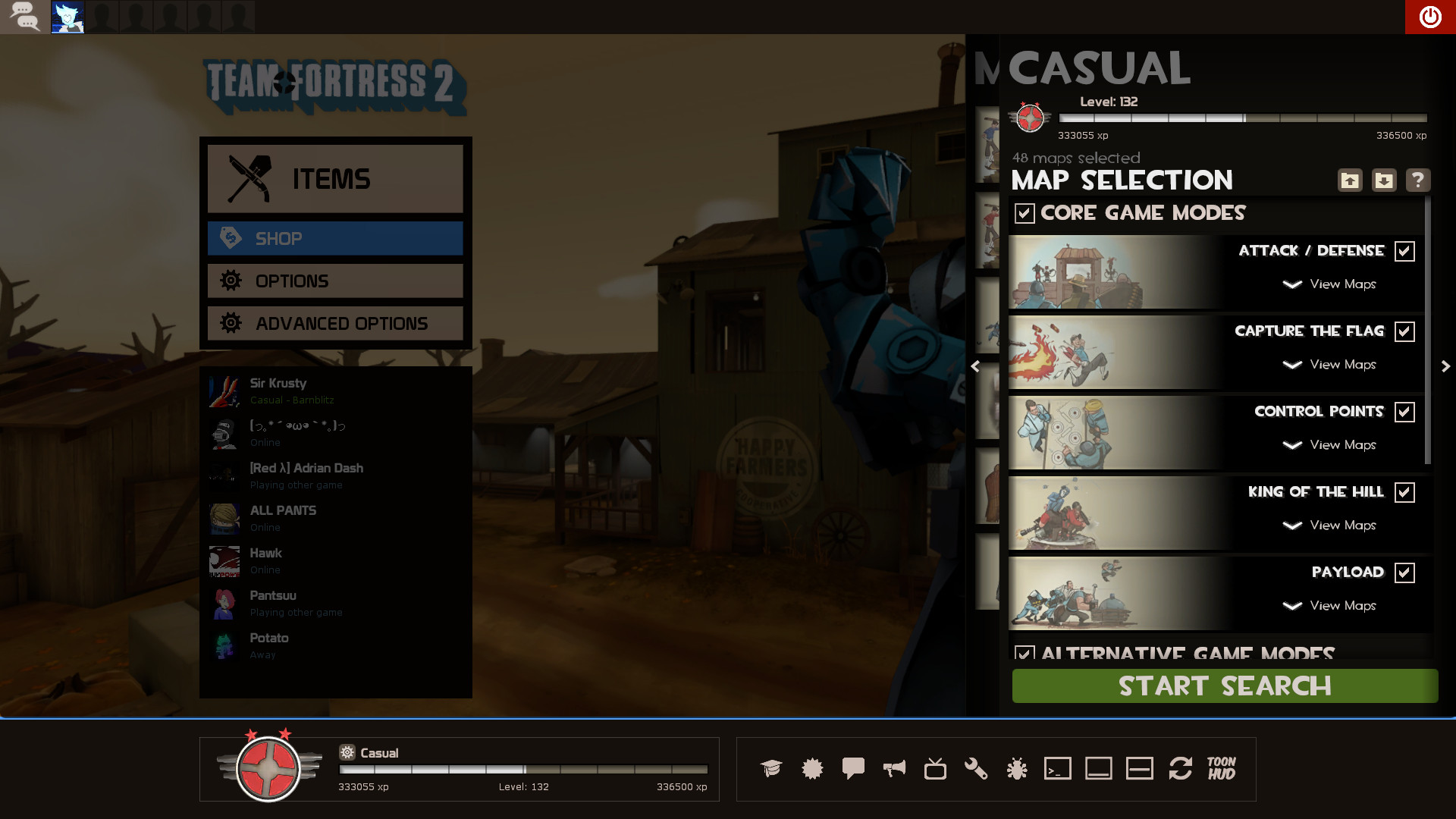 Quickplay Styled Gamemode Portraits Mod for Team Fortress 2 | TF2 Mods