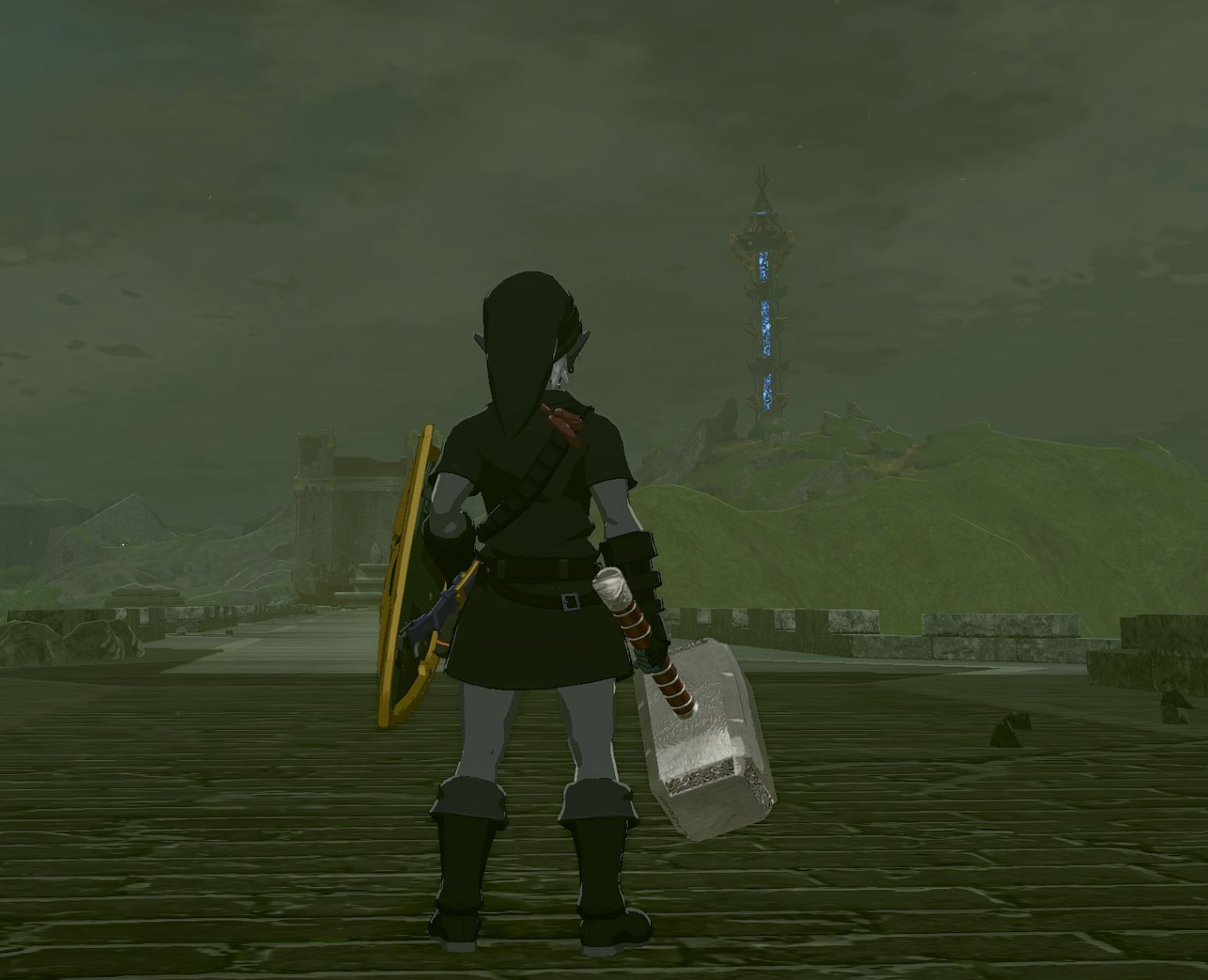 Thor's Hammer mjolnir Mod for The Legend of Zelda: Breath of the Wild ...