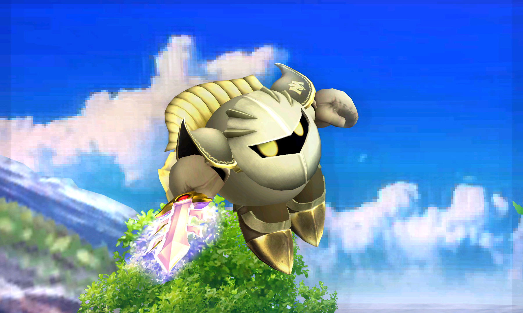 Brawl Meta Knight in Smash 3DS Mod for Super Smash Bros. (3DS) | SSB3DS ...