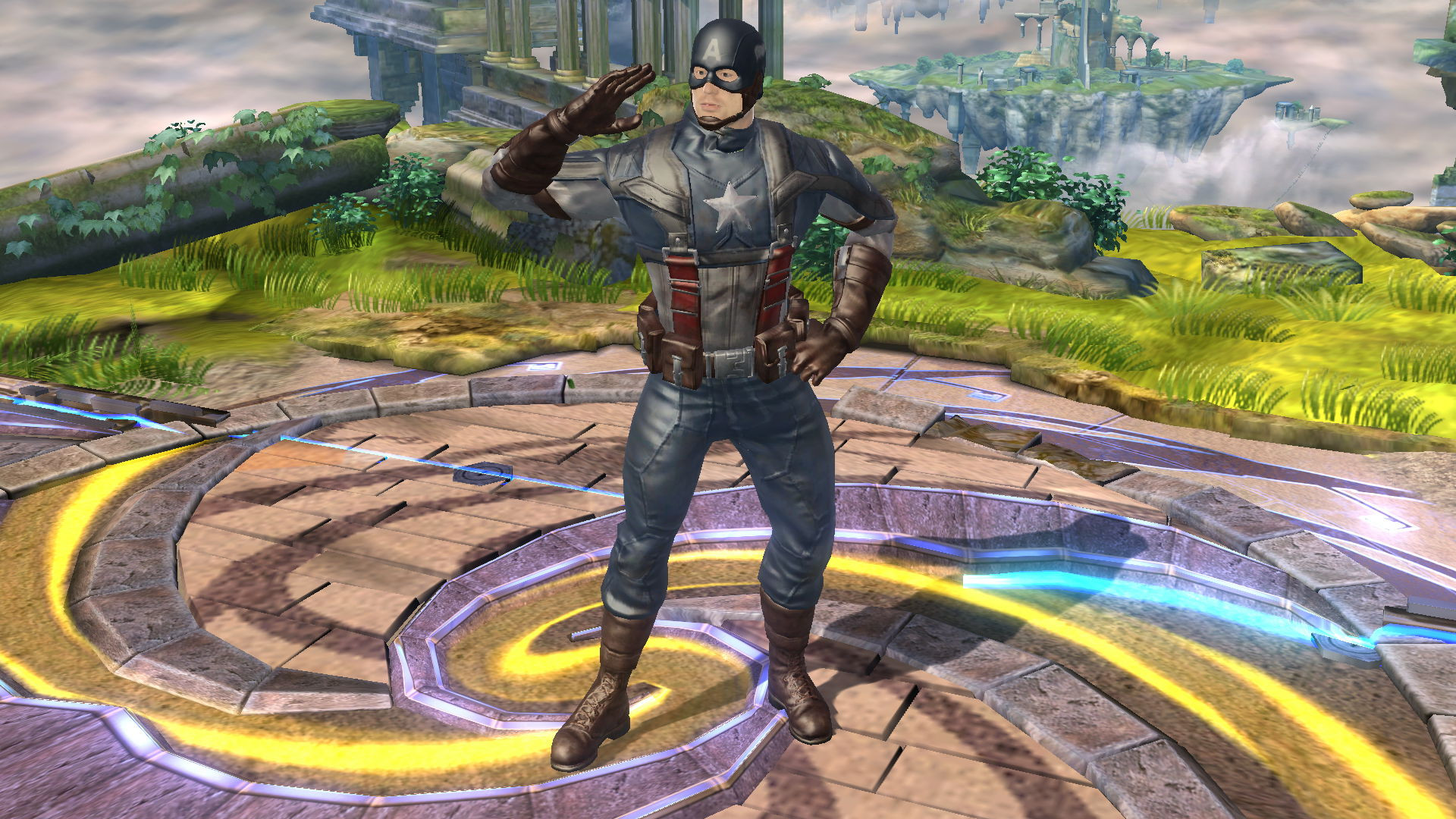 Captain America Mod for Super Smash Bros. (Wii U) | SSB4U Mods