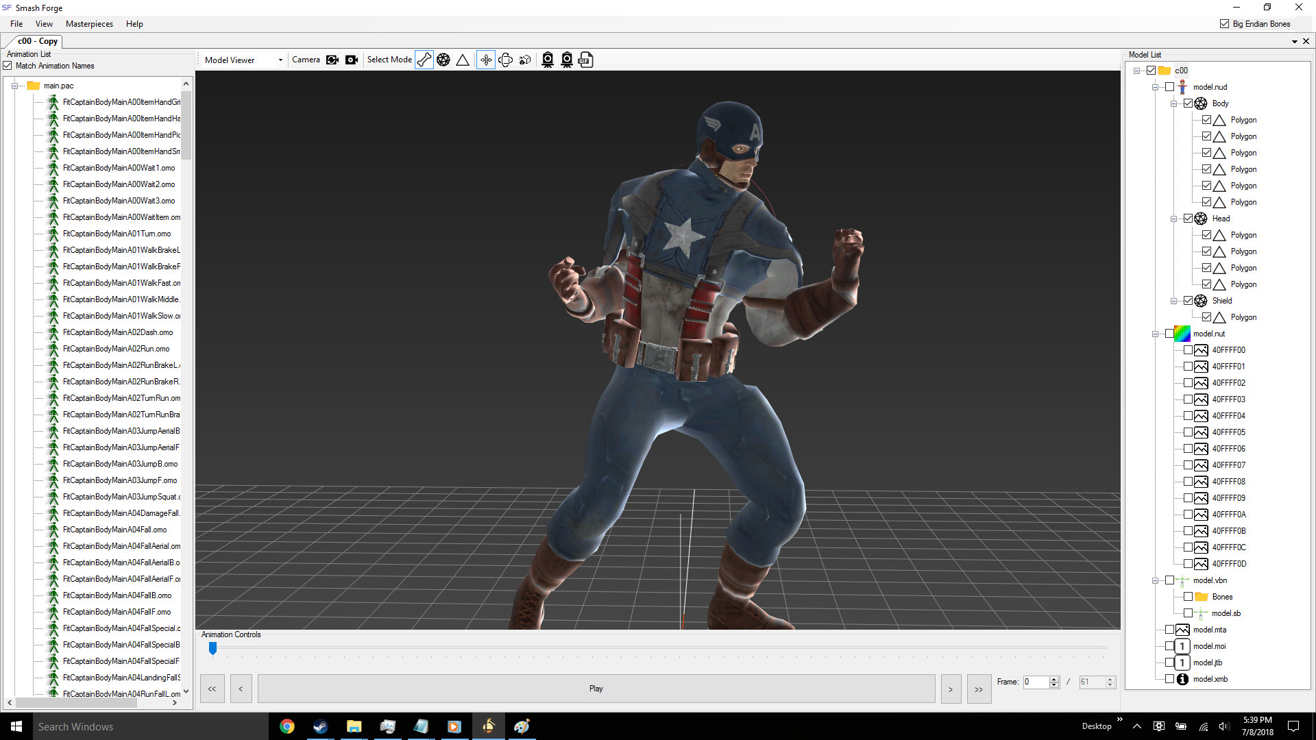 Captain America Mod for Super Smash Bros. (Wii U) | SSB4U Mods