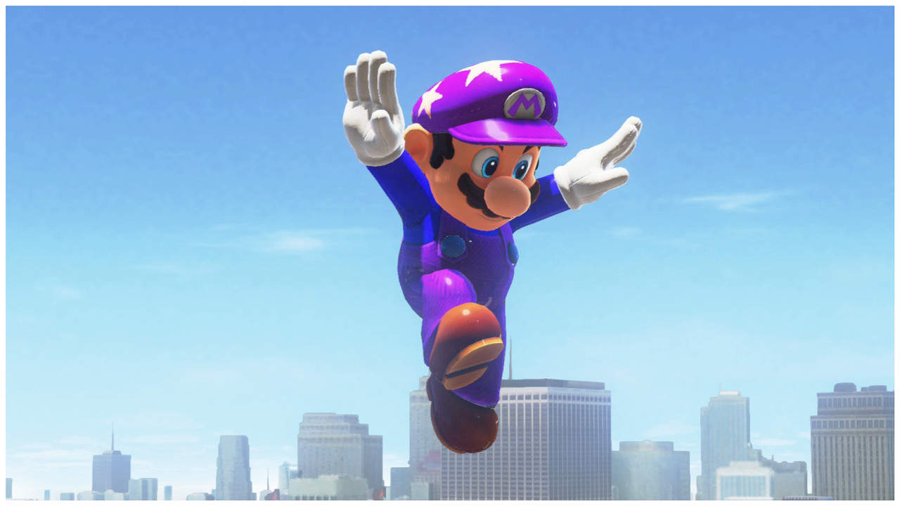 Purple Mario Mod for Super Mario Odyssey | SMO Mods
