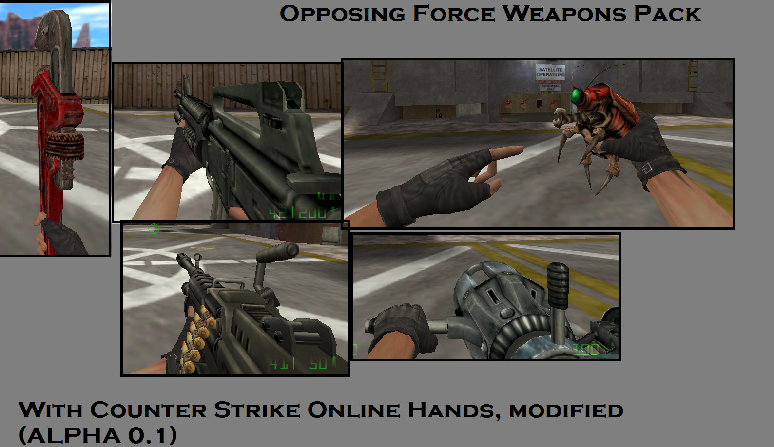 CSO Hands Re-animations (Alpha) Mod for Half-Life: Opposing Force | HL ...