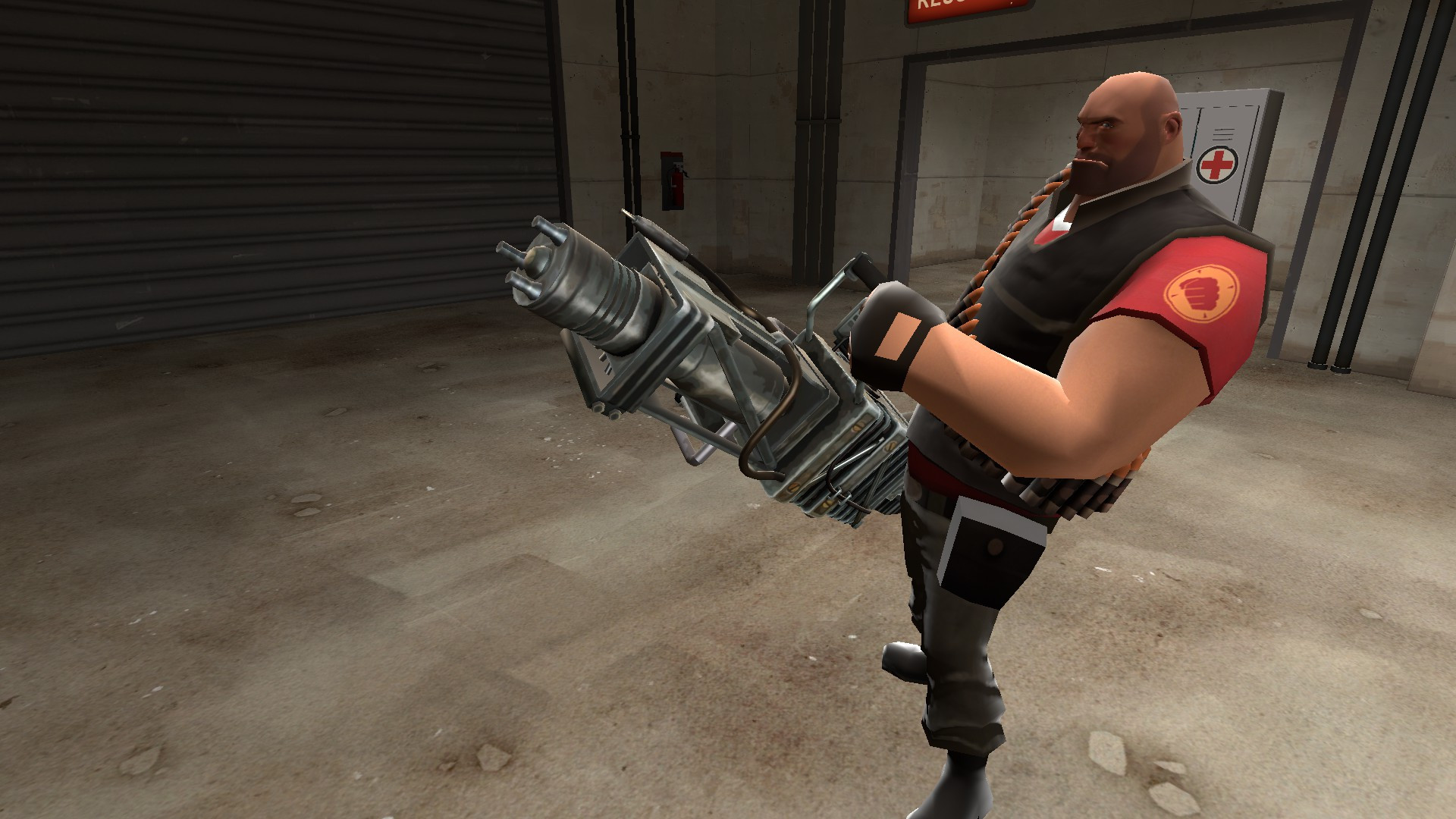Gatling Laser - Brass Beast Replacer Mod for Team Fortress 2 | TF2 Mods