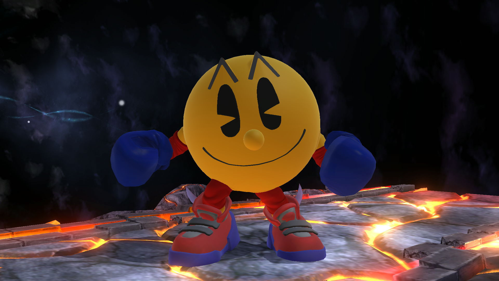 Pac-Man Modern Shoes Mod for Super Smash Bros. (Wii U) | SSB4U Mods