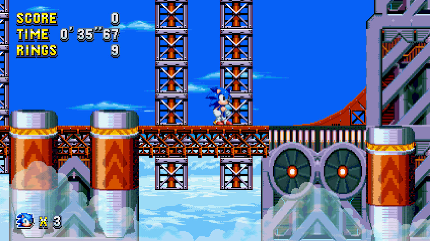 Storm Station from Sonic ATS -COMPLETE- Mod for Sonic Mania | SM Mods