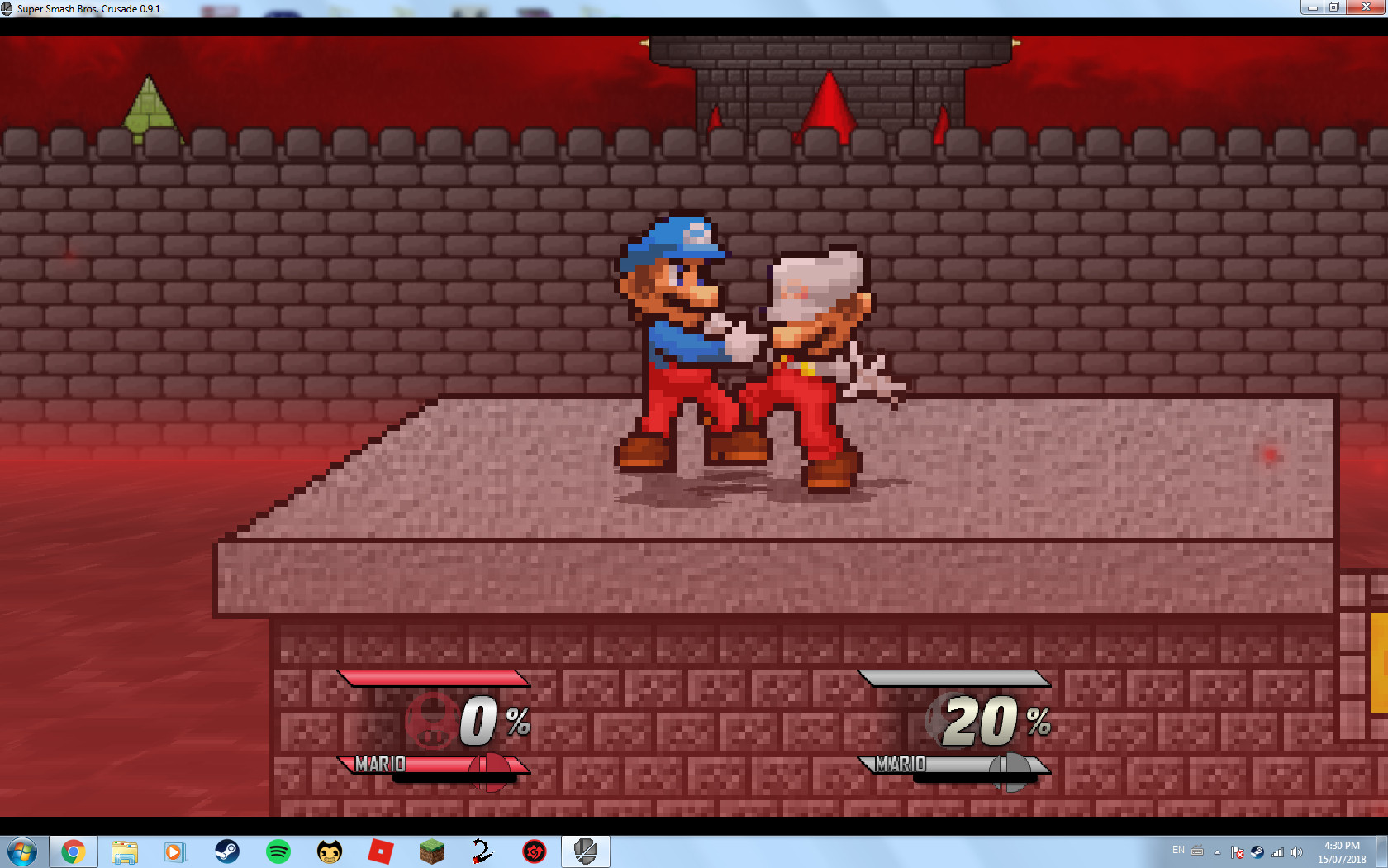 SSBC Ice Mario Mod (Works on 0.9.2) Mod for Super Smash Bros. Crusade ...