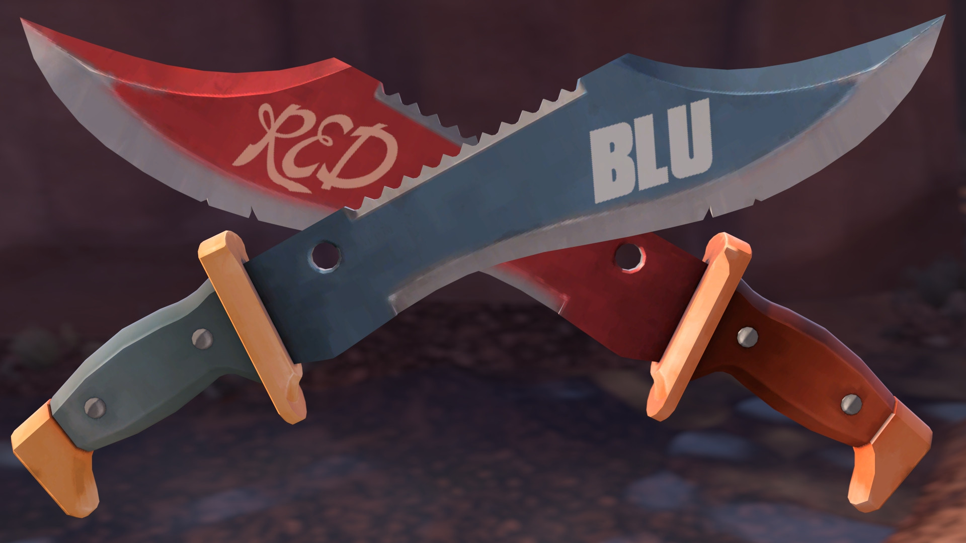 Teamthemed Bushwacka Mod for Team Fortress 2 | TF2 Mods