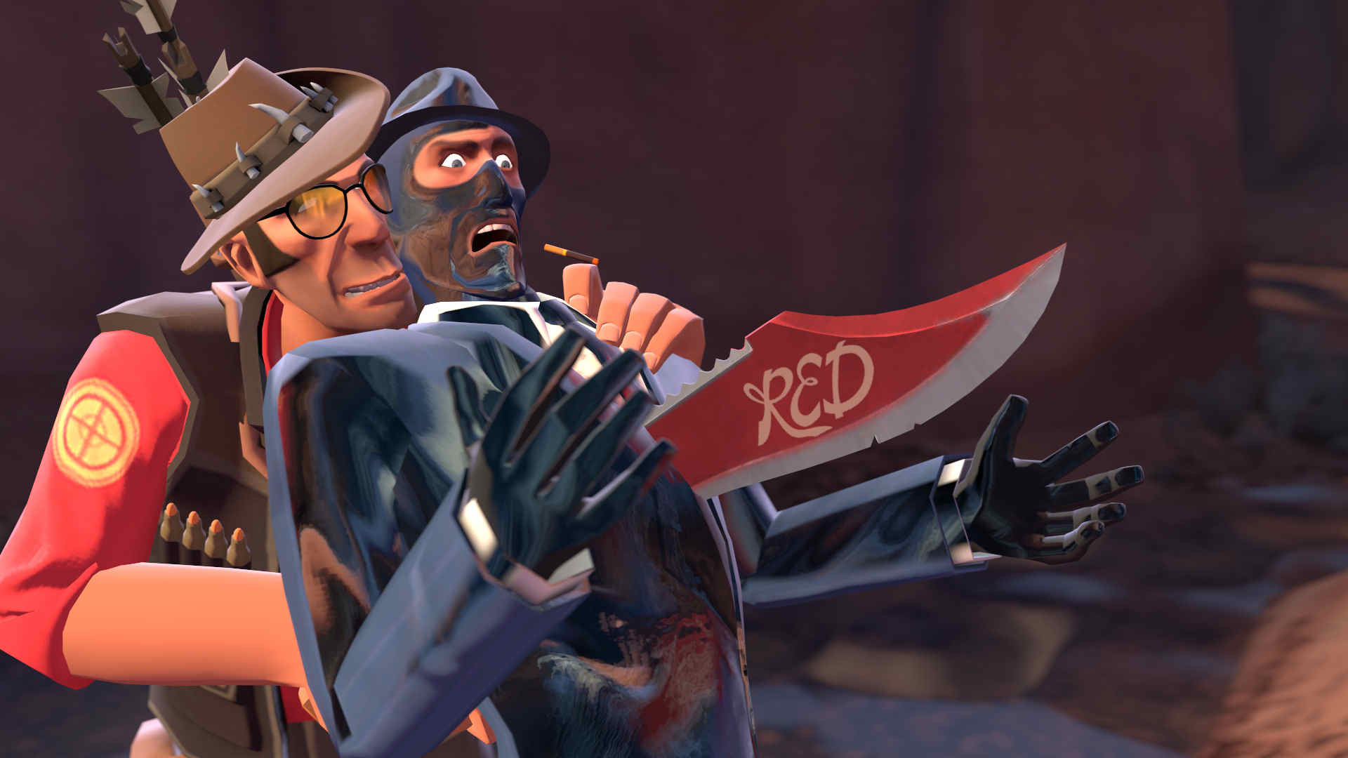 Teamthemed Bushwacka Mod for Team Fortress 2 | TF2 Mods