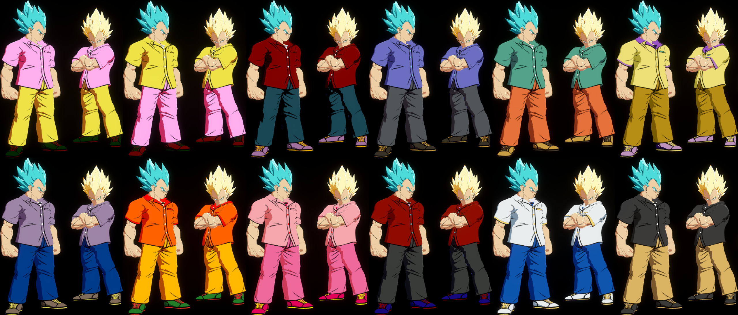 Badman Vegeta (SSB) Mod for Dragon Ball FighterZ | DB:FZ Mods