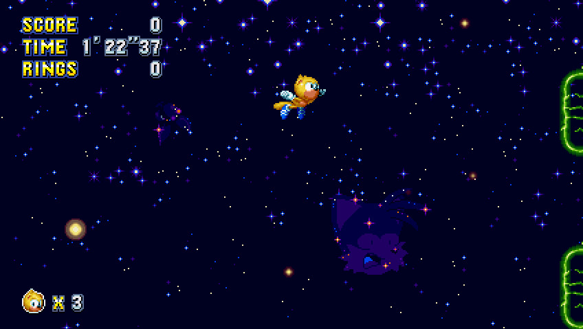 Choking Tails Constellation Mod for Sonic Mania | SM Mods