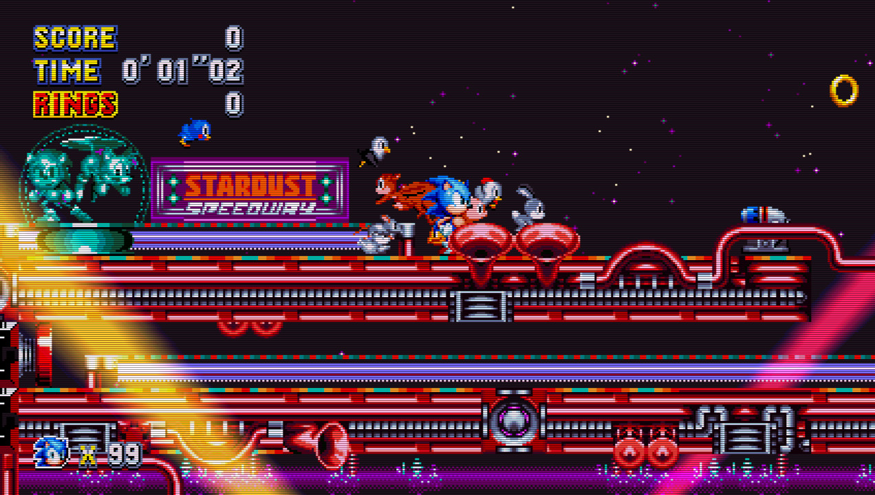 Stardust Speedway Good Future for Mania Plus Mod for Sonic Mania | SM Mods