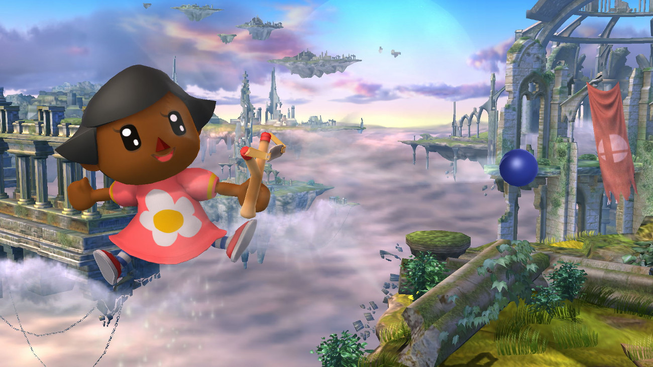 Black Female Villager [Super Smash Bros. (Wii U)] [Mods]