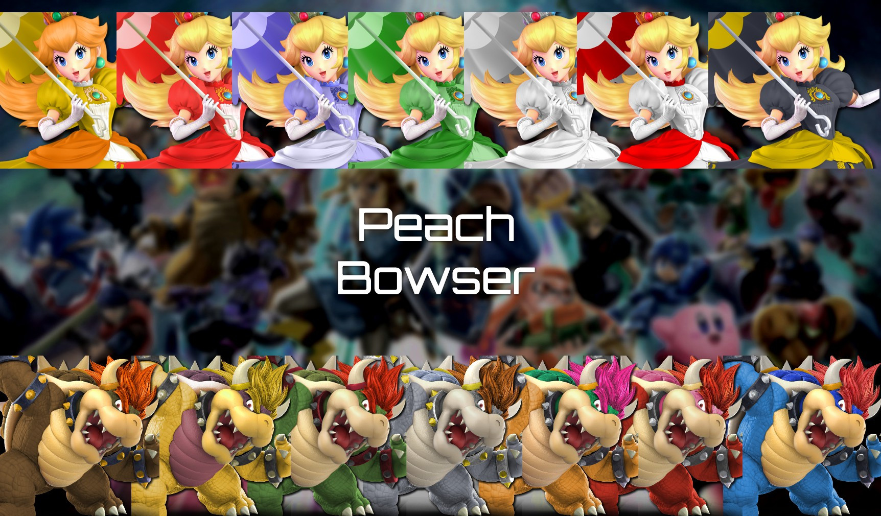 Smash Ultimate Renders Recolors V1.1 Mod for Super Smash Bros. (Wii U ...