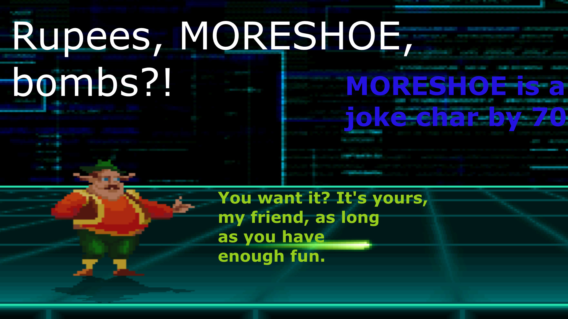 MORESHOE (Joke) Mod for M.U.G.E.N | MUGEN Mods