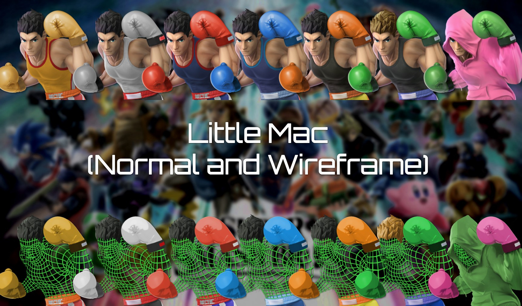 Smash Ultimate Renders Recolors V1.1 Mod for Super Smash Bros. (Wii U ...