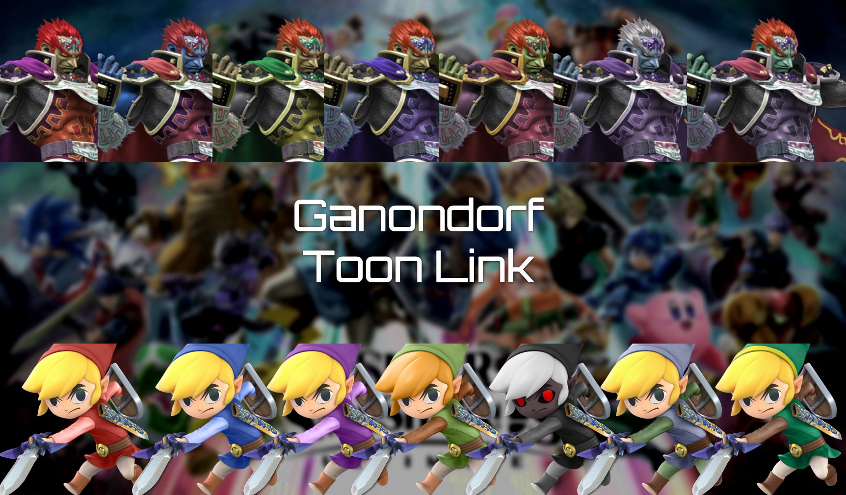 Smash Ultimate Renders Recolors V1.1 Mod for Super Smash Bros. (Wii U ...