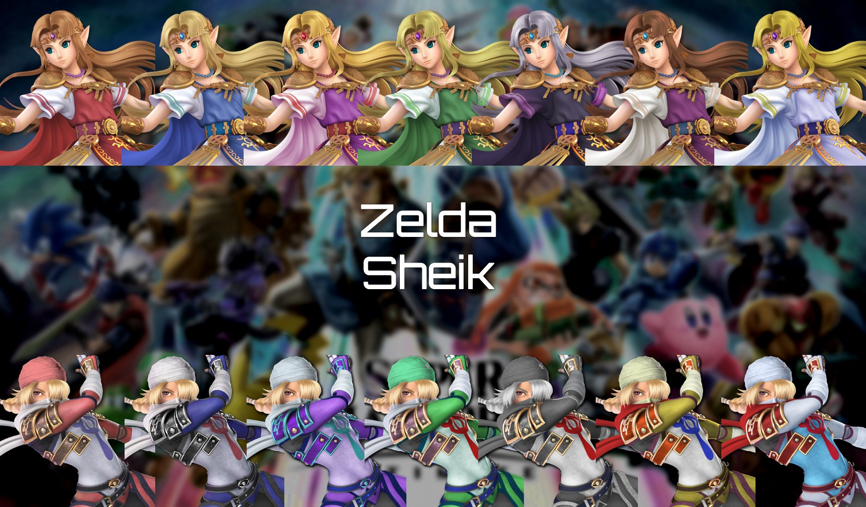 Smash Ultimate Renders Recolors V1.1 Mod for Super Smash Bros. (Wii U ...