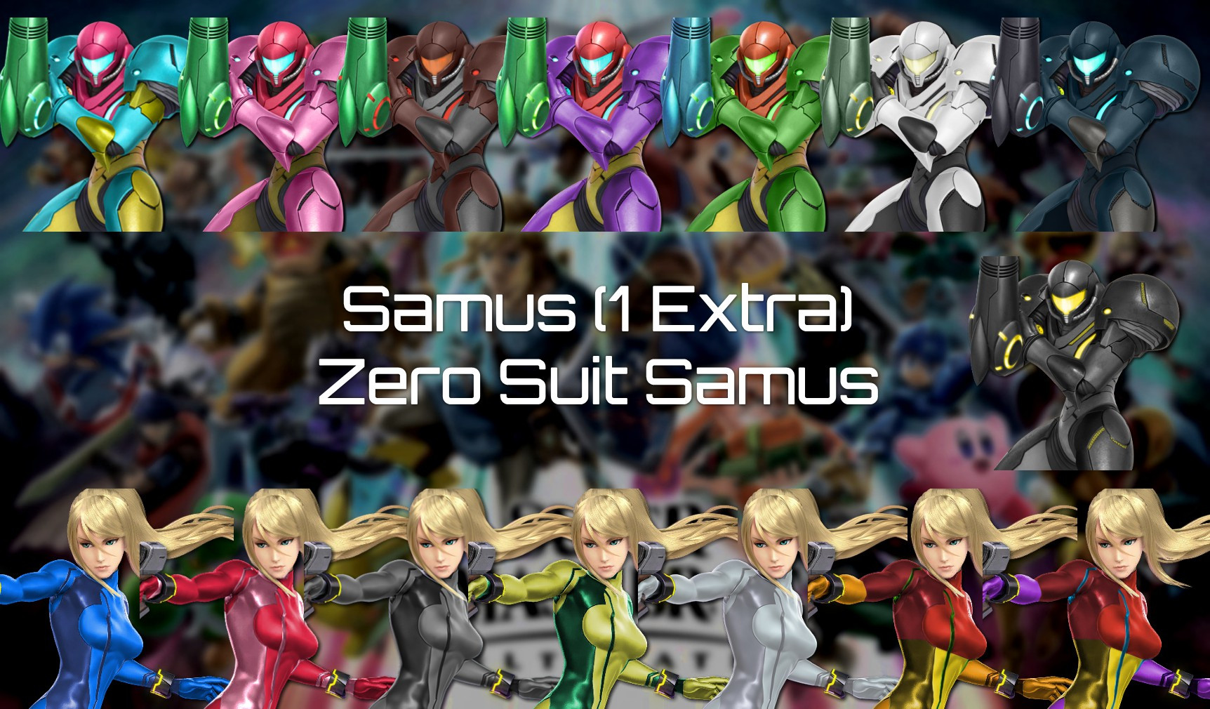Smash Ultimate Renders Recolors V1.1 Mod for Super Smash Bros. (Wii U ...