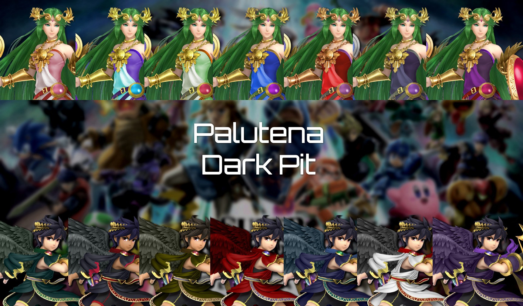 Smash Ultimate Renders Recolors V1.1 Mod for Super Smash Bros. (Wii U ...