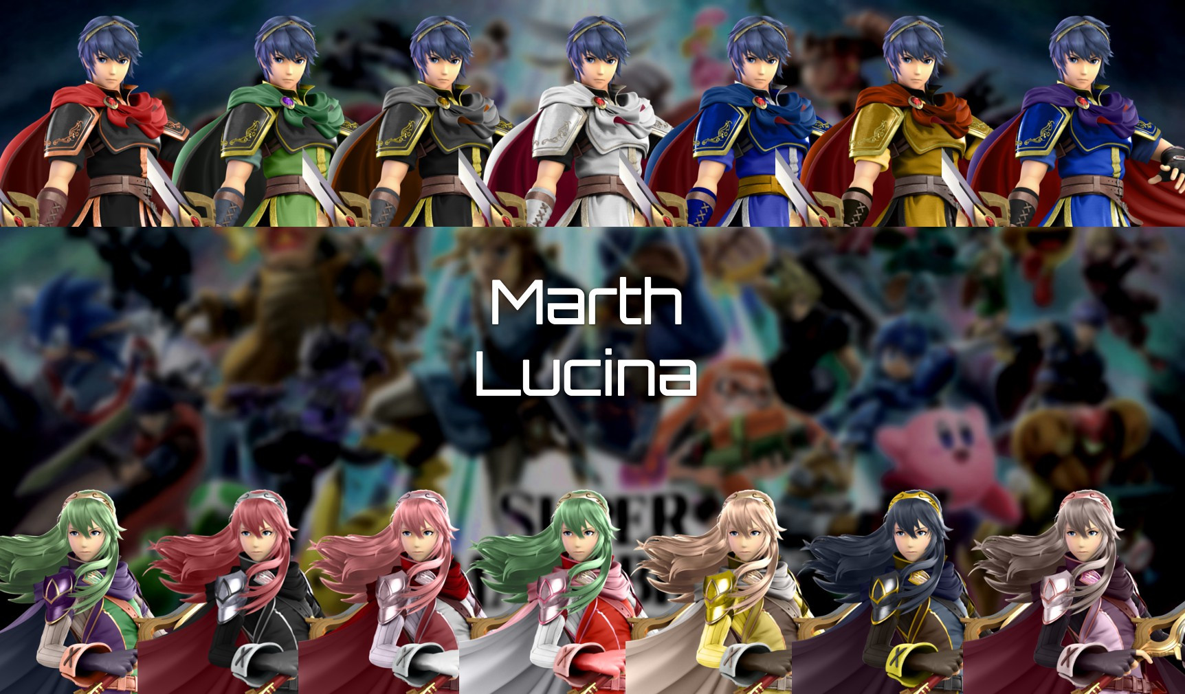 Smash Ultimate Renders Recolors V1.1 Mod for Super Smash Bros. (Wii U ...