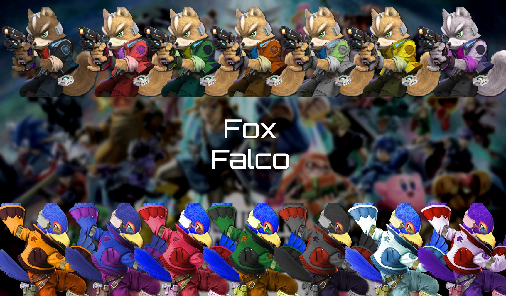 Smash Ultimate Renders Recolors V1.1 Mod for Super Smash Bros. (Wii U ...