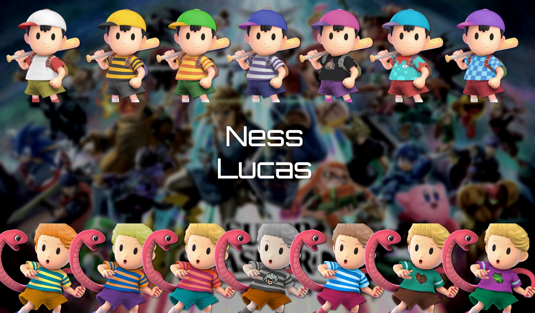 Smash Ultimate Renders Recolors V1.1 Mod for Super Smash Bros. (Wii U ...