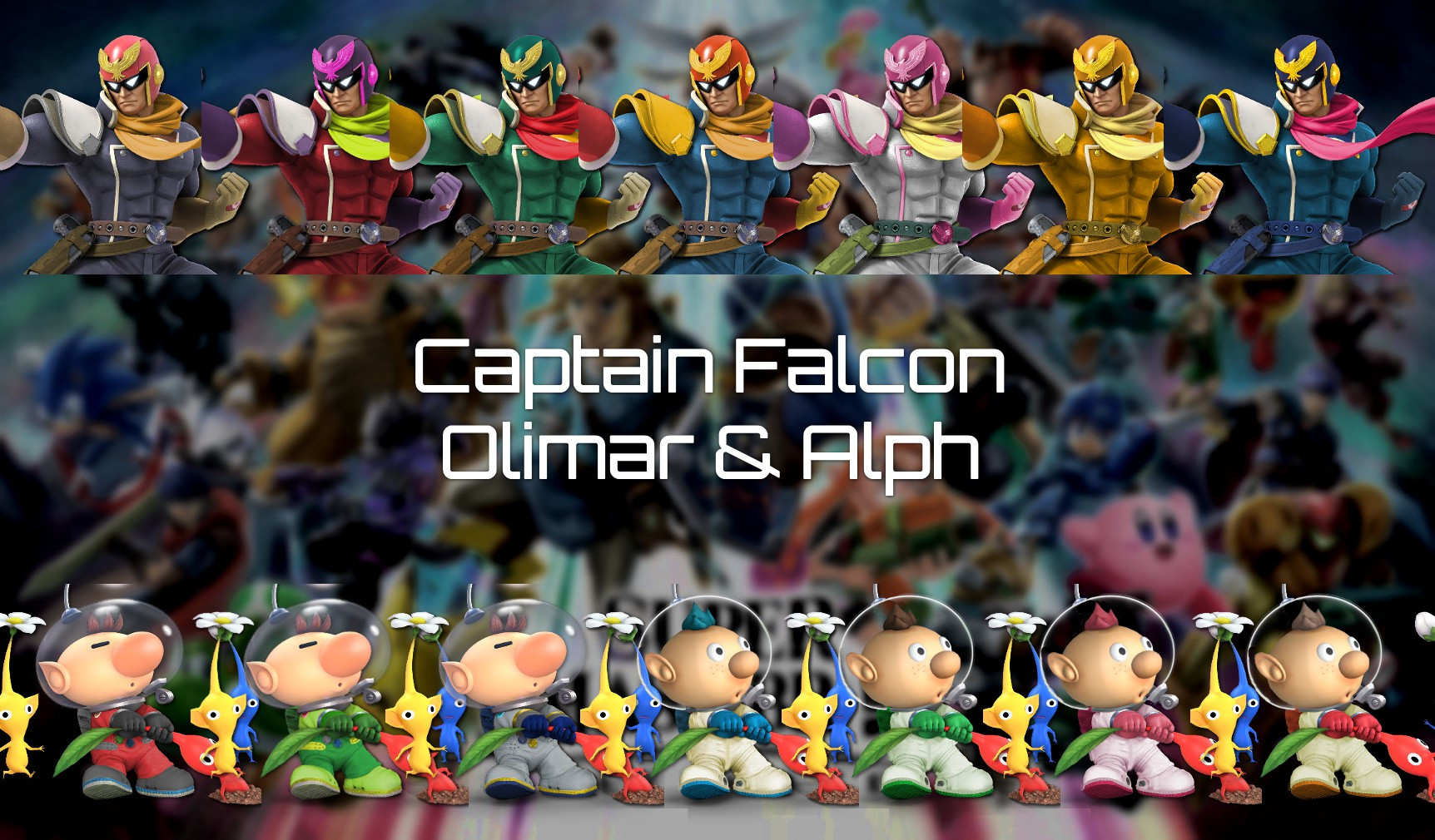 Smash Ultimate Renders Recolors V1.1 Mod for Super Smash Bros. (Wii U ...