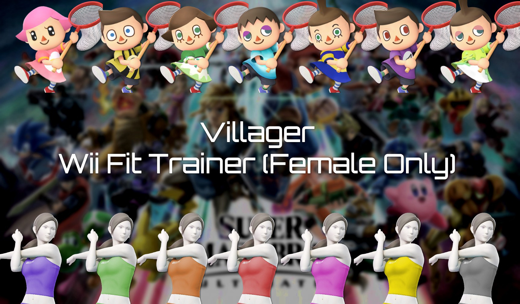 Smash Ultimate Renders Recolors V1.1 Mod for Super Smash Bros. (Wii U ...