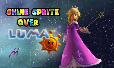 Shine Sprite over Luma [Super Smash Bros. (3DS)] [Mods]