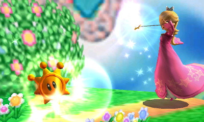 Shine Sprite over Luma [Super Smash Bros. (3DS)] [Mods]