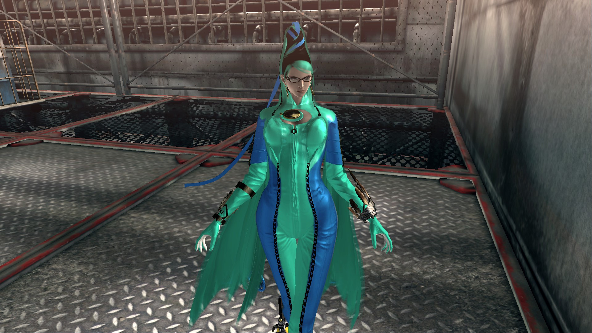 Bayonetta 'Ice Witch' (Blue/Green) Costume [Bayonetta] [Mods]