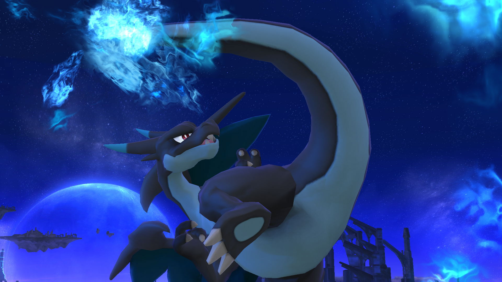 Super Smash Bros 4 Mega Charizard