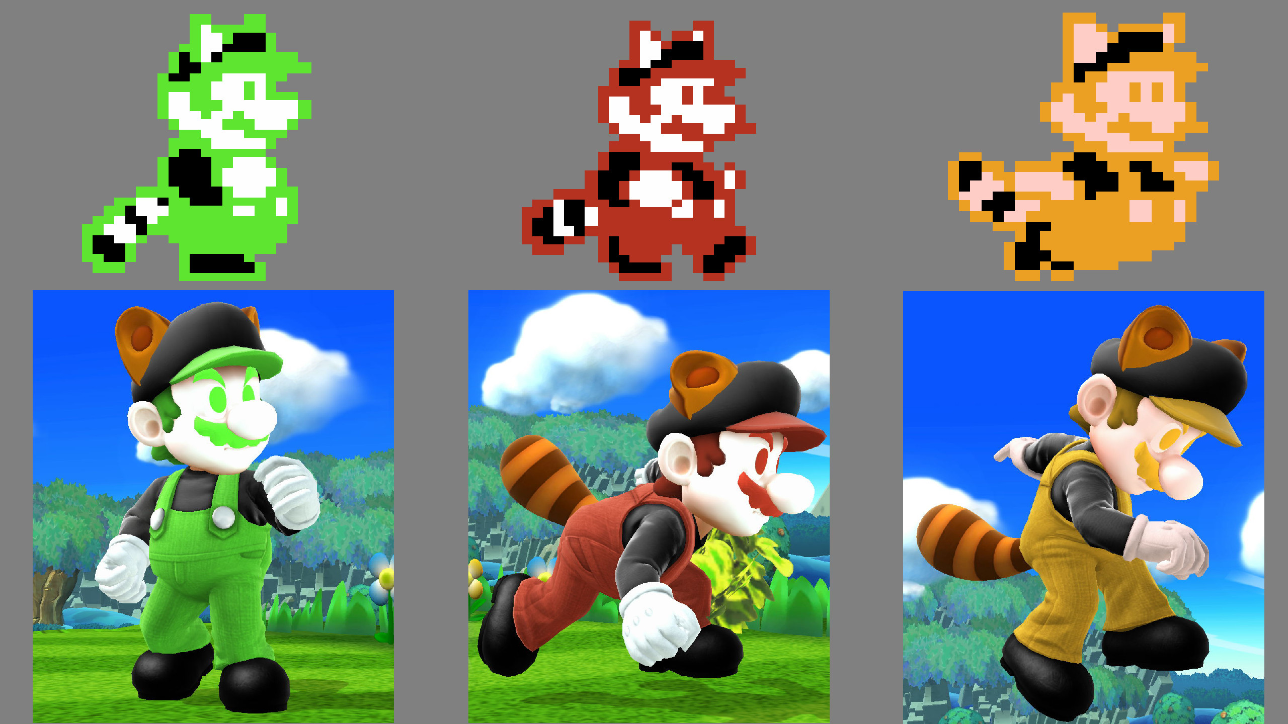 SMB3 Star Mario Pack [Super Smash Bros. (Wii U)] [Mods]