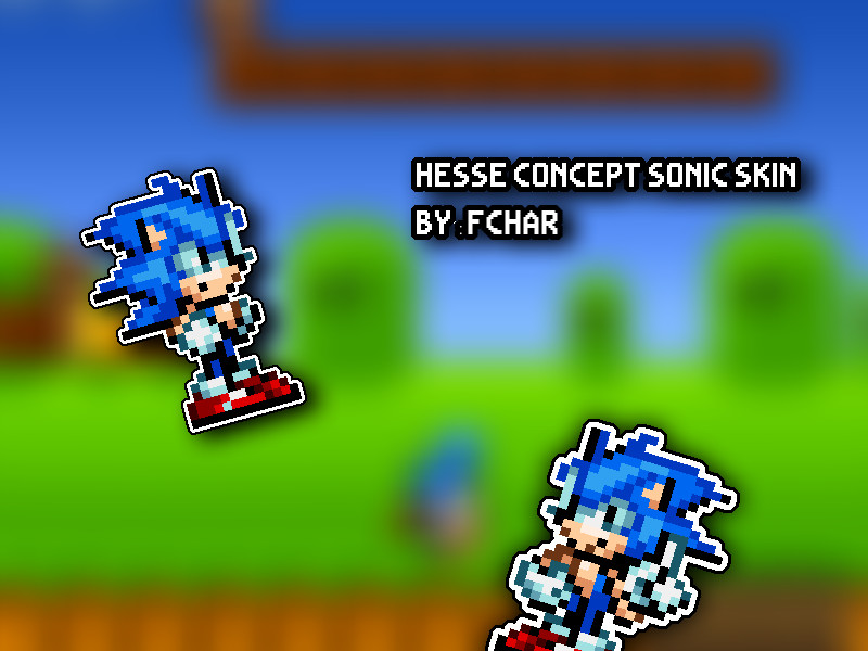 Hesse Sonic Skin (Sonic boll 1.8) Mod for Boll Deluxe | BDX Mods