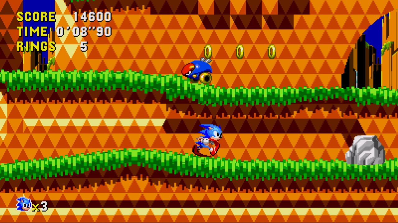 Crystal Blue Sonic Mod for Sonic CD (2011) | SCD Mods