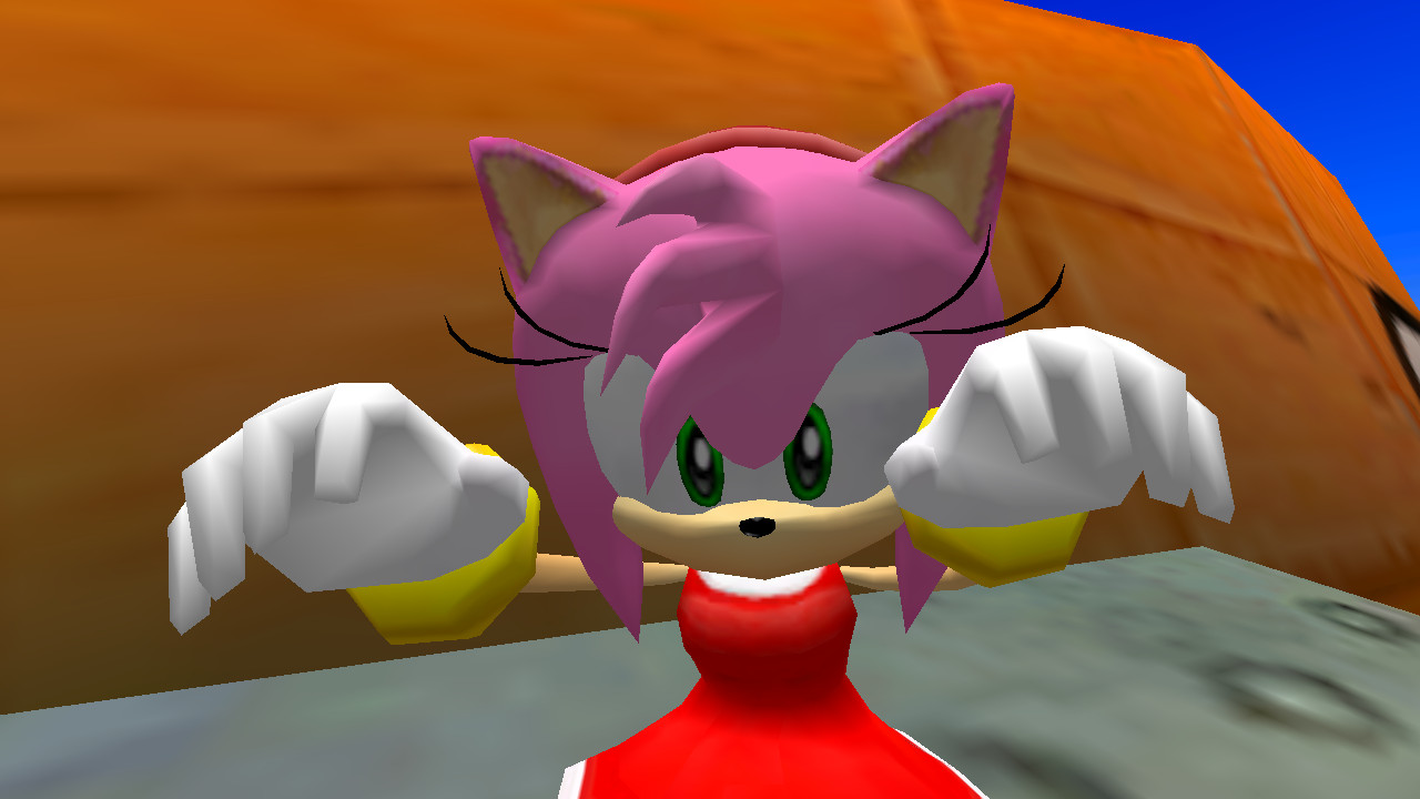 Amy Over Metal Sonic Mod for Sonic Adventure 2 | SA2 Mods