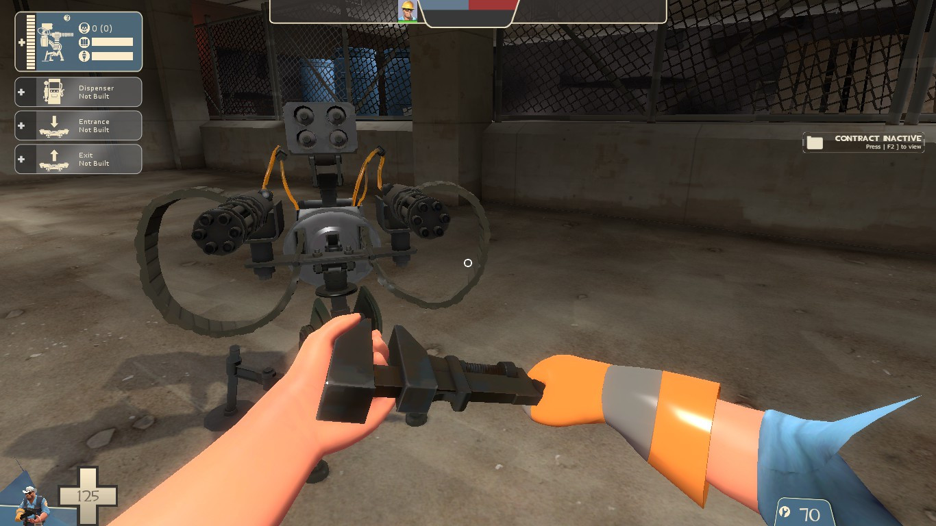 Gray Buildings Pack For BLU Engineer Mod for Team Fortress 2 | TF2 Mods