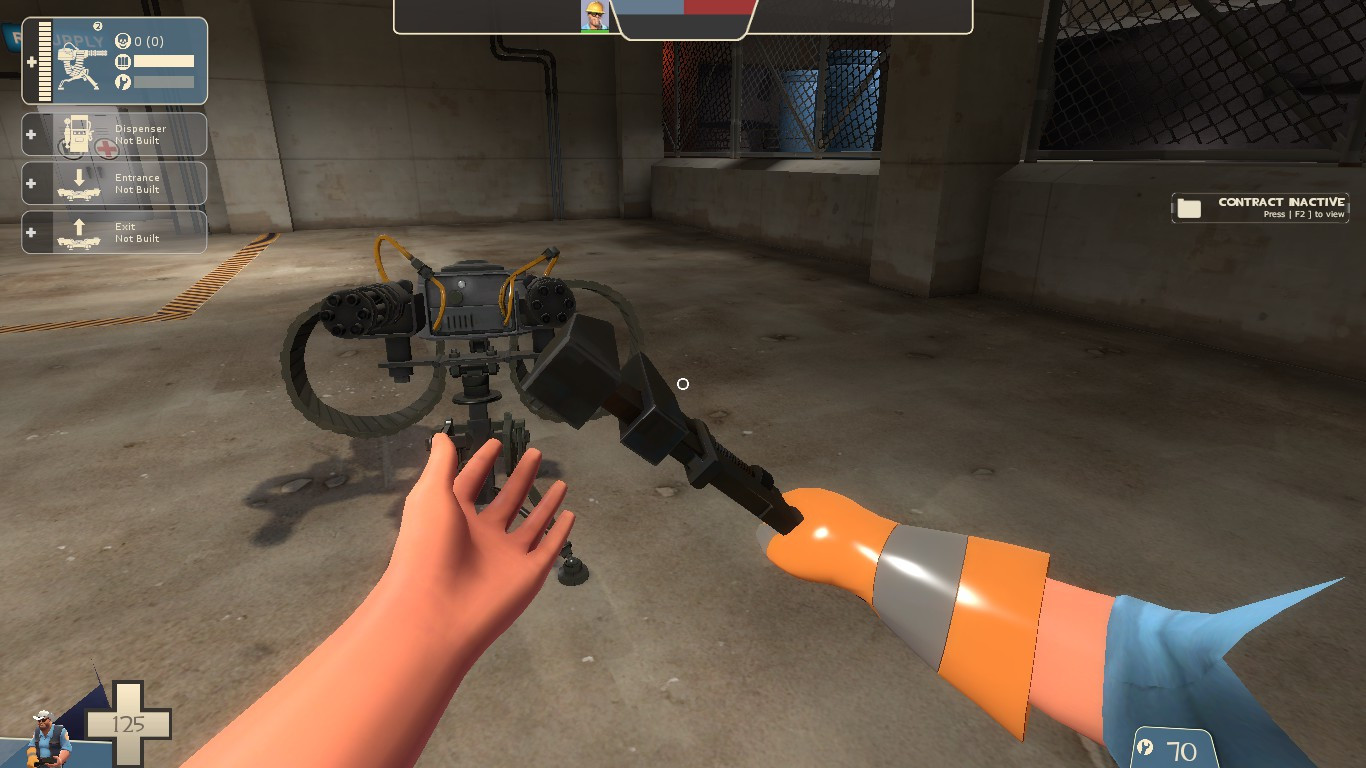 Gray Buildings Pack For BLU Engineer Mod for Team Fortress 2 | TF2 Mods