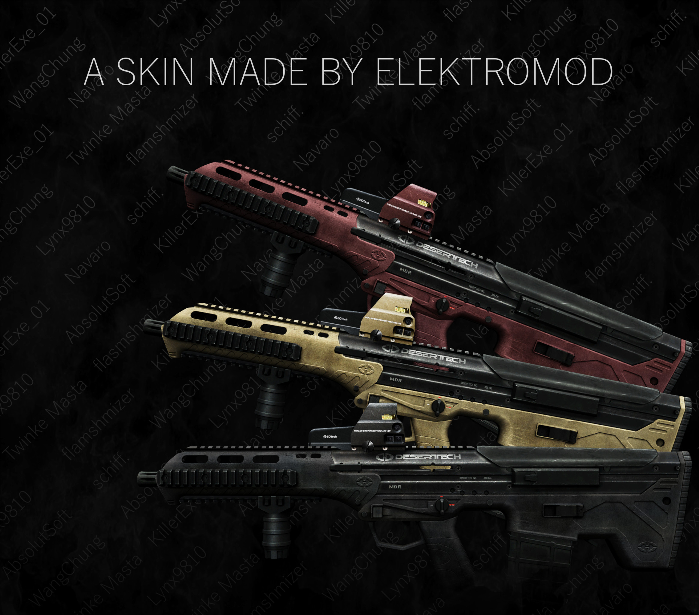 DesertTech MDR Helix Prototype Mod for Counter-Strike 1.6 | CS1.6 Mods