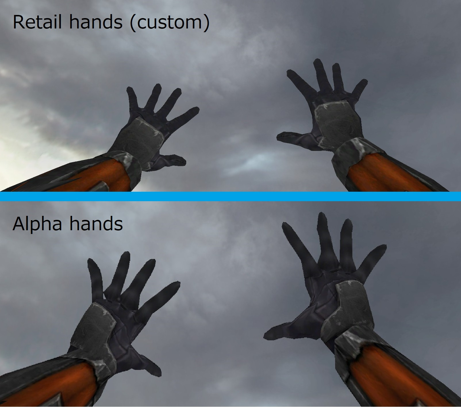 Real beta hands remade [Half-Life 2] [Mods]