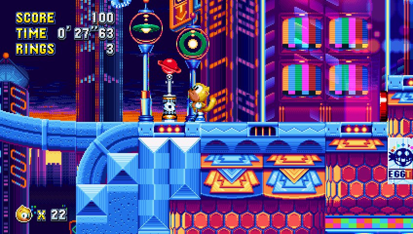 Sonic Time Twisted Starpost Mod for Sonic Mania | SM Mods