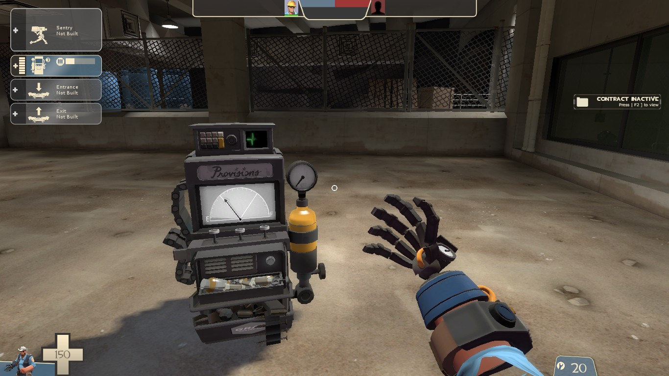 Gray Buildings Pack For BLU Engineer Mod for Team Fortress 2 | TF2 Mods