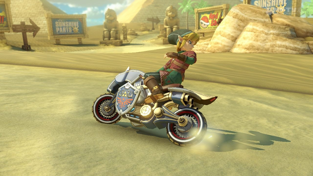 BOTW - Hylian Tunic Texture [Mario Kart 8] [Mods]