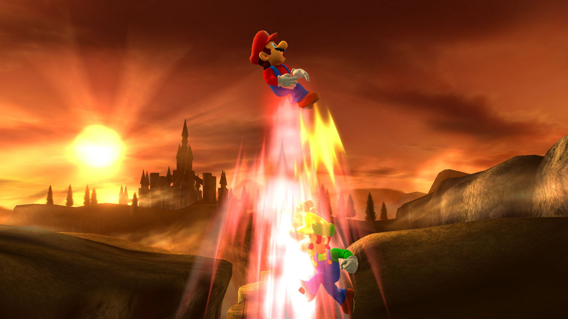 Saturated Mario [Super Smash Bros. (Wii U)] [Mods]
